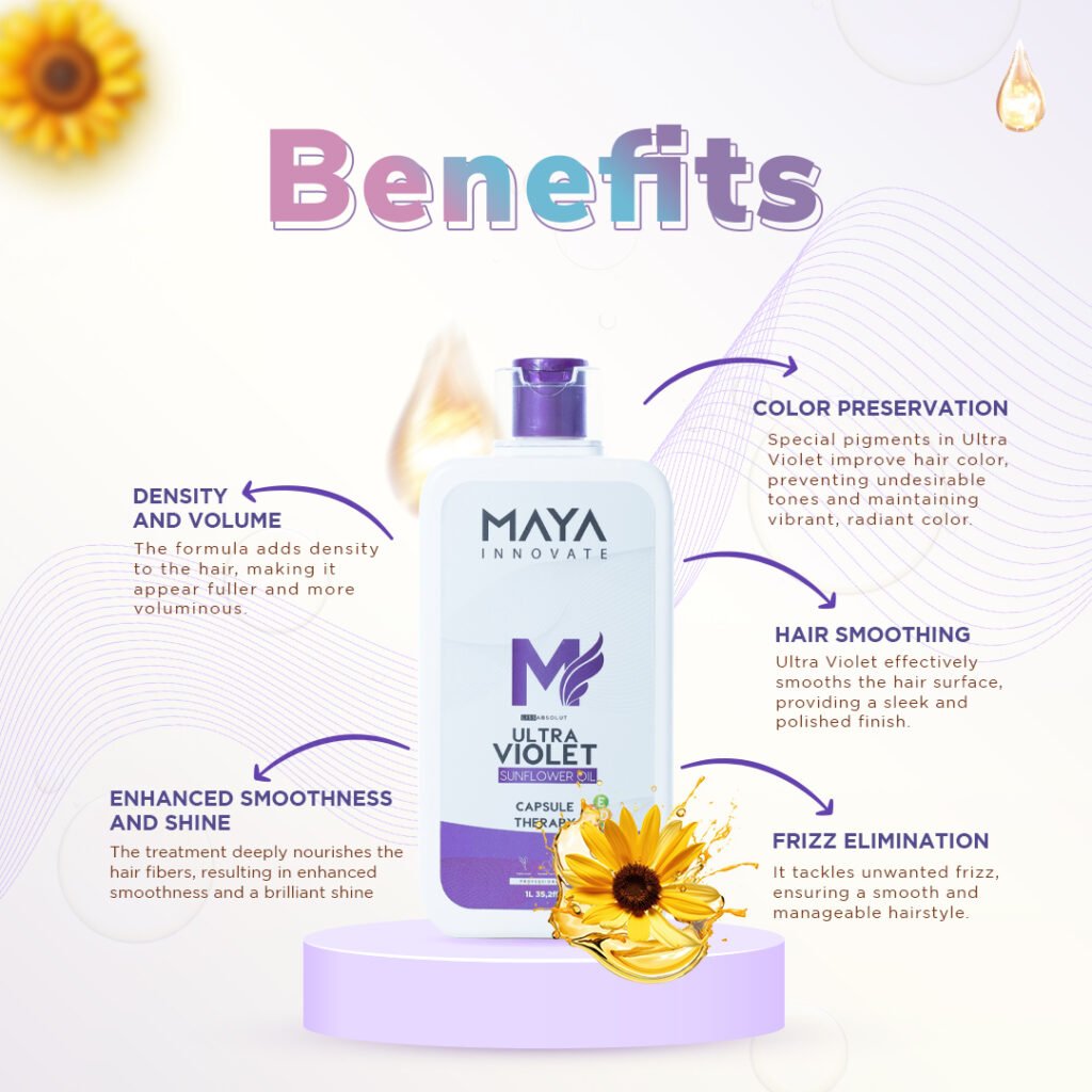 MAYA INNOVATE, ULTRA VIOLET; Advanced Care for Colored Hair. – Maya ...